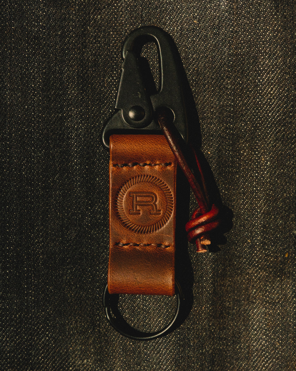 Revolver x Oscar & Wells Leather Keychain (Espresso) – Revolver Online